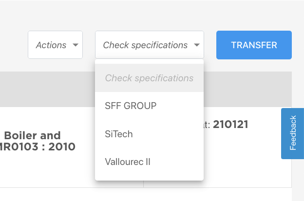 Connecting the entire supply chain with one specifications checker ...