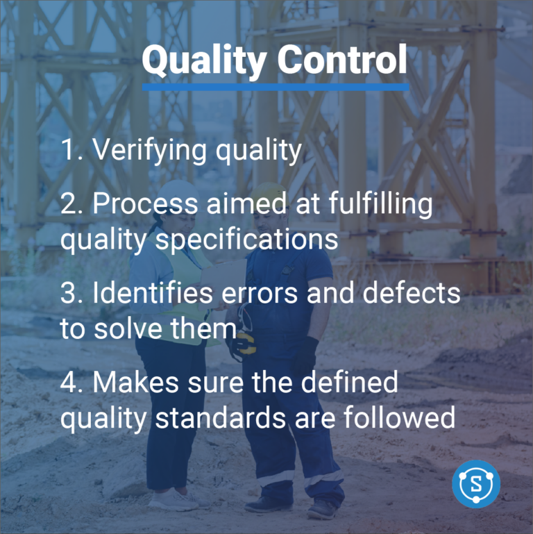 The difference between Quality Control and Quality Assurance in the ...