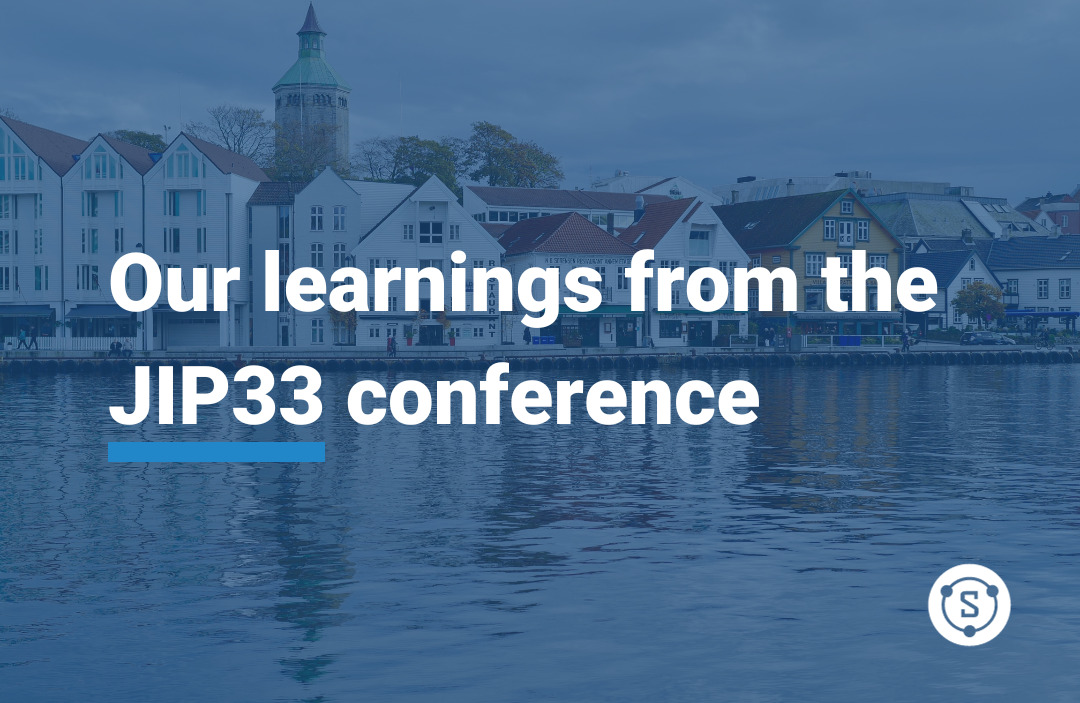 Our learnings from the JIP33 conference - SteelTrace